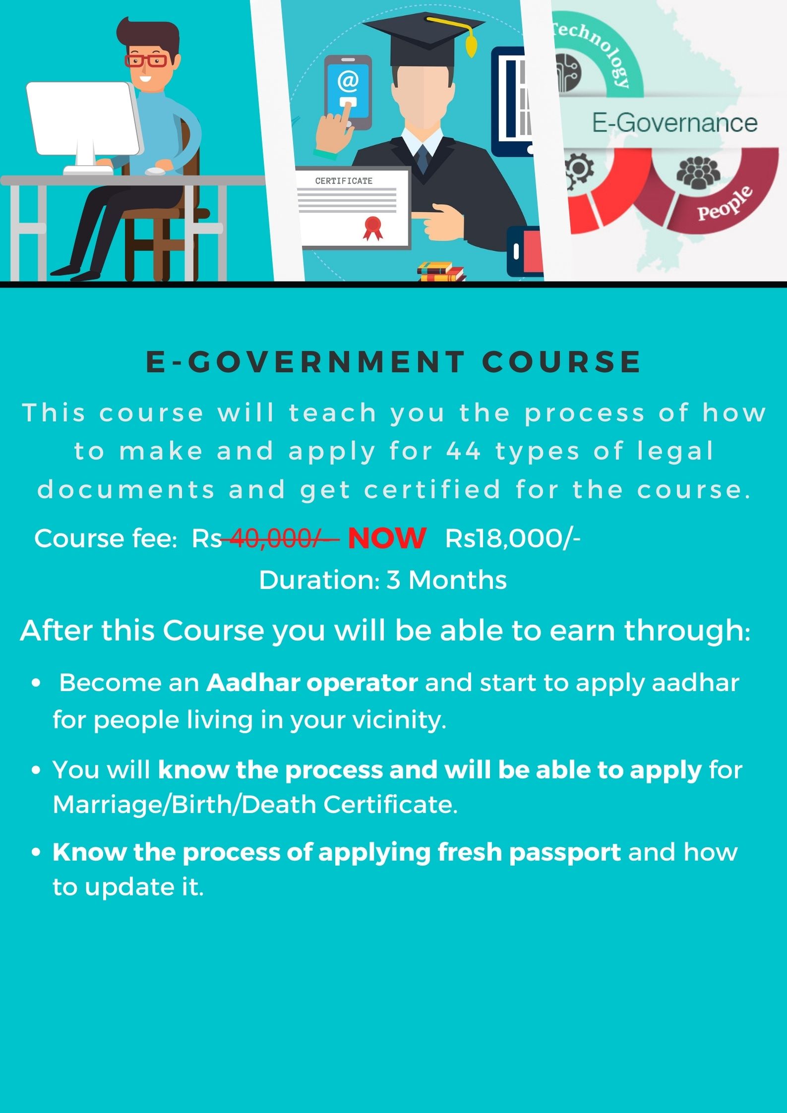 E Government Course [2021] » Digital University Mumbai